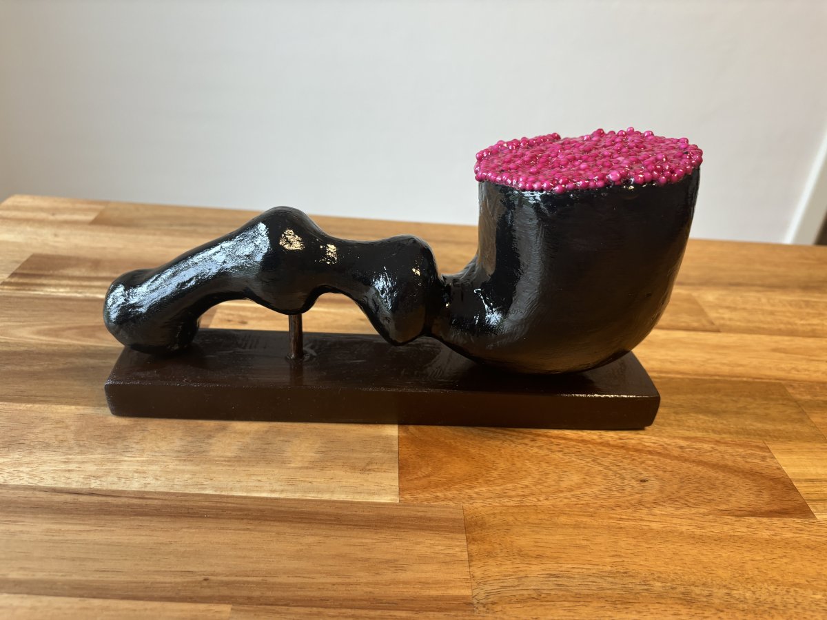 Lakrids piber håndlavet kunst